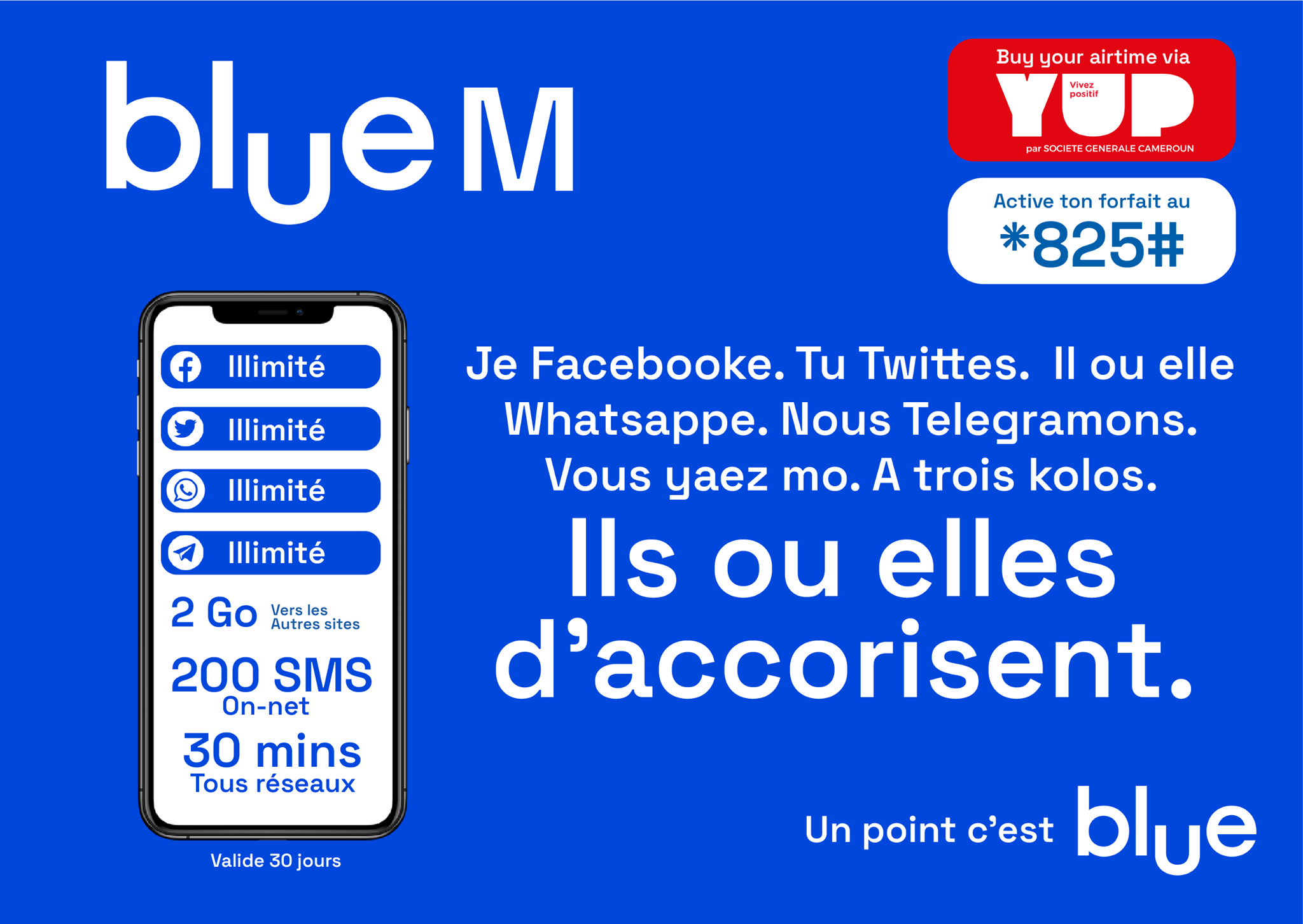 Cameroun : les tarifs et forfaits data de Blue, le nouvel opérateur GSM ...