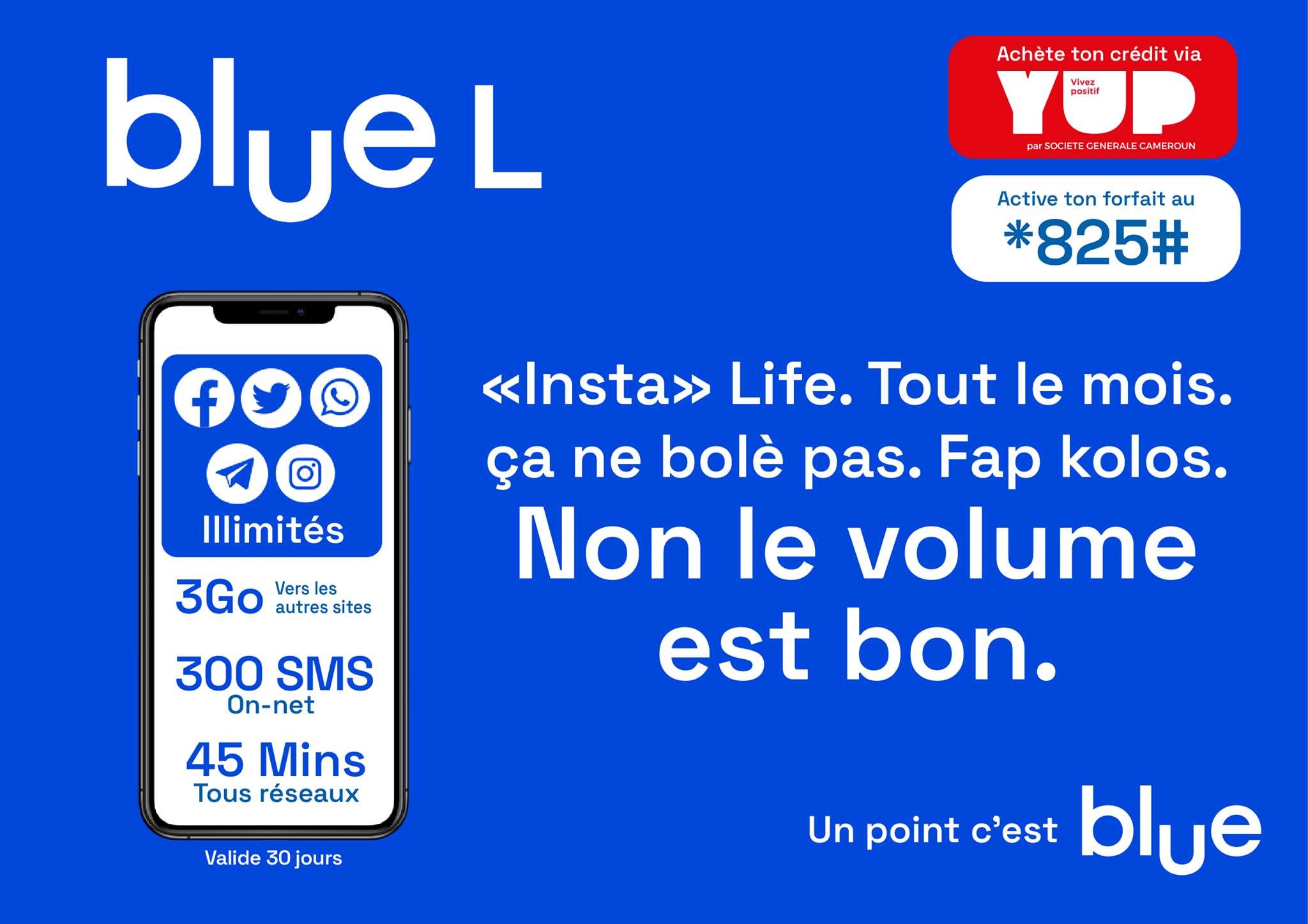 Cameroun : les tarifs et forfaits data de Blue, le nouvel opérateur GSM ...