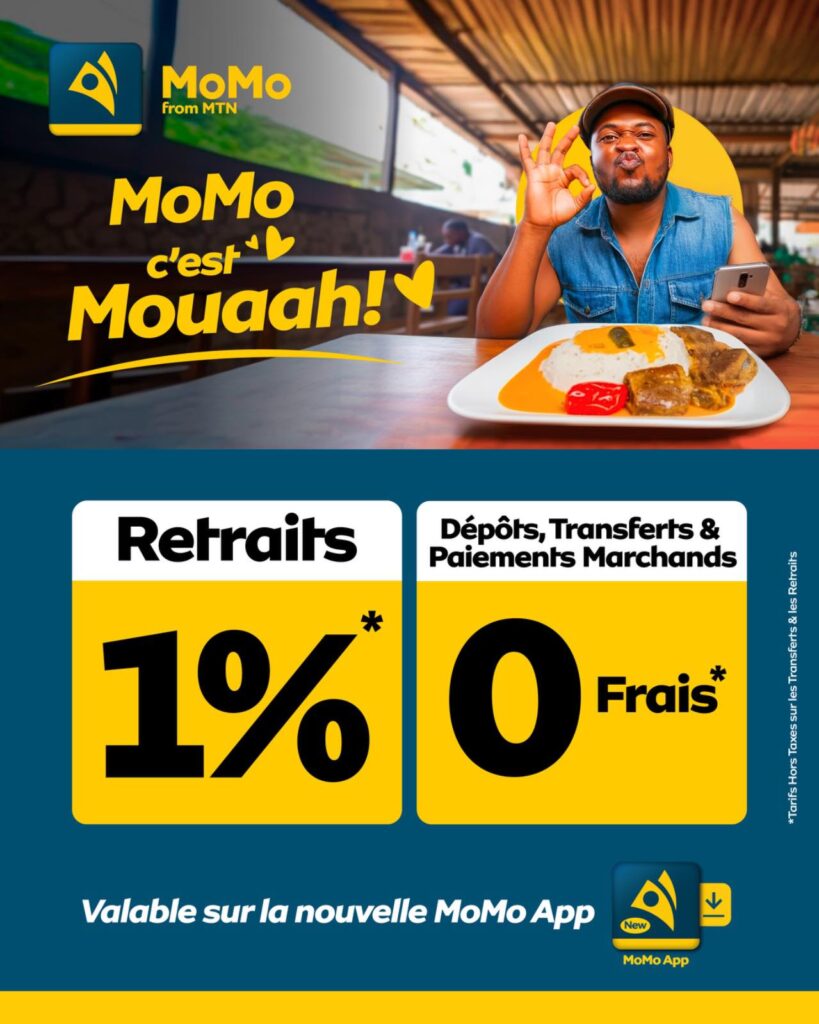 Cameroun : les nouveaux frais MoMo 2025